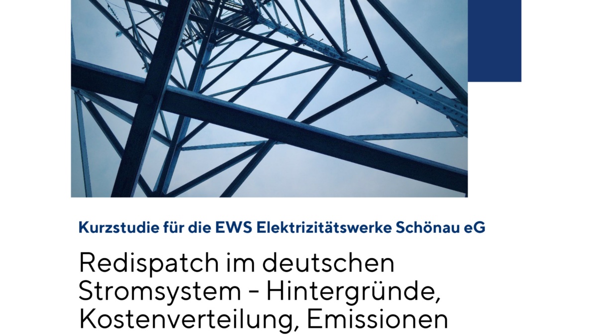 Neue Studie zur den wachsenden Herausforderungen des Redispatchs im ...