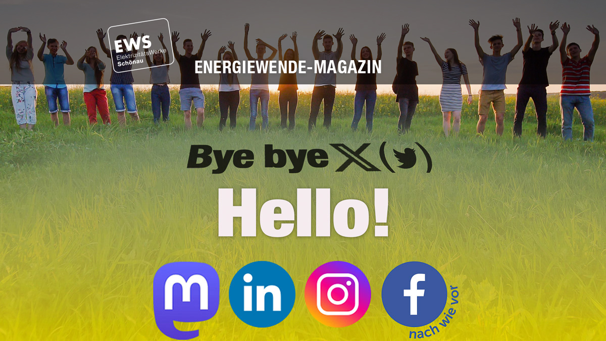 Bye bye X | EWS Schönau